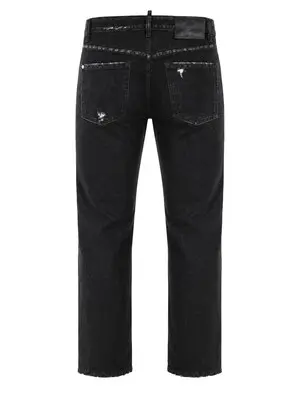 Dsquared2 Jeans Cinque Tasche In Denim