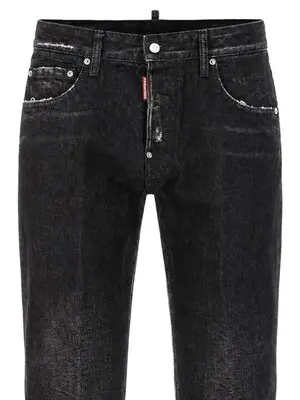Dsquared2 Jeans Cinque Tasche In Denim