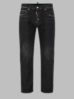Dsquared2 Jeans Cinque Tasche In Denim