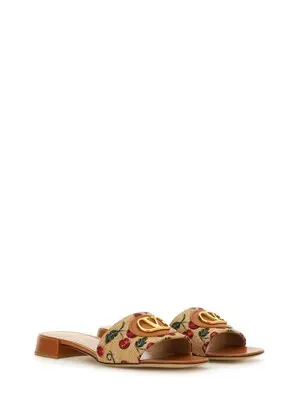 Valentino Garavani Slide Sandal "vlogo Signature