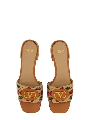 Valentino Garavani Slide Sandal "vlogo Signature