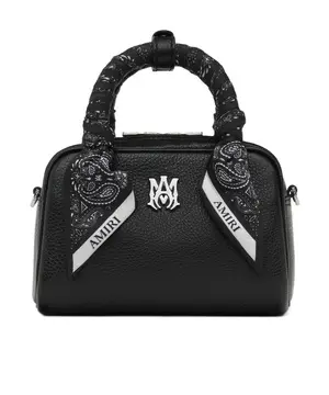Amiri Micro Bowling Bag - Black