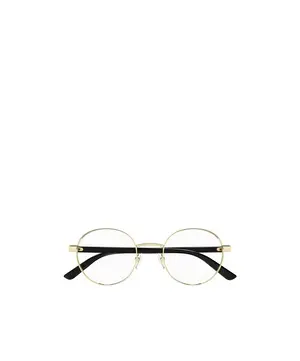 Gucci Round Glasses And Frames - Black