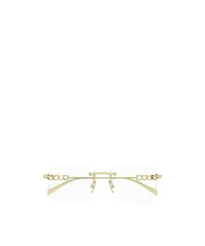 Gucci Square Frame Glasses - Gold