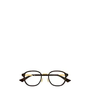 Bottega Veneta Square Frame Glasses - Black