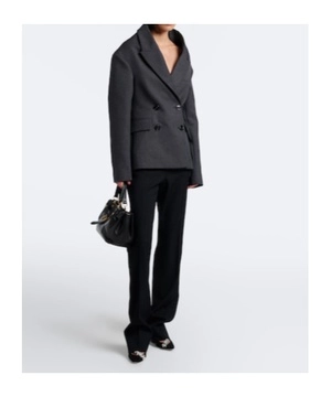 Balenciaga Wool Straight Pants