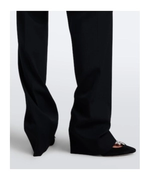 Balenciaga Wool Straight Pants