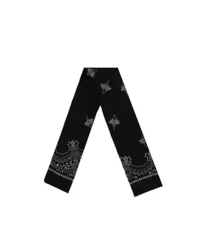 Destin Rectangular Scarf - Black