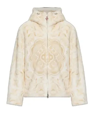 Casablanca Faux-fur Hooded Jacket