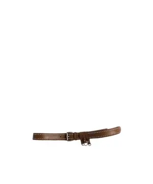Miu Miu Leather Belt - Oak