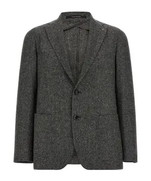 Tagliatore Single-breasted Blazer - Grey