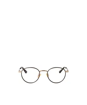 Bottega Veneta Round Frame Glasses - Black
