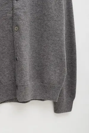 Comme Des Garçons Round-neck Knit Cardigan