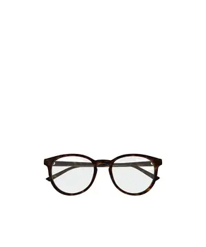 Gucci Round Frame Glasses - Brown