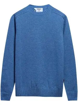 SEBAGO Merino Wool Crewneck Pullover - Light Blue