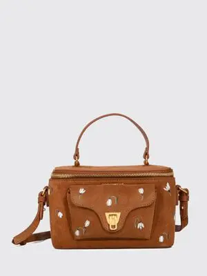 COCCINELLE Beat Generation Mini Bag In Suede With Embroidery