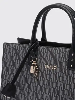Liu Jo Monogram Shoulder Bag - Grey