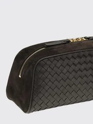 Bottega Veneta Intrecciato Clutch - Coffee