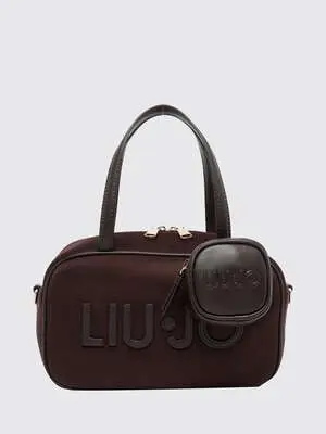 Liu Jo Faux Leather Boston Bag - Brown
