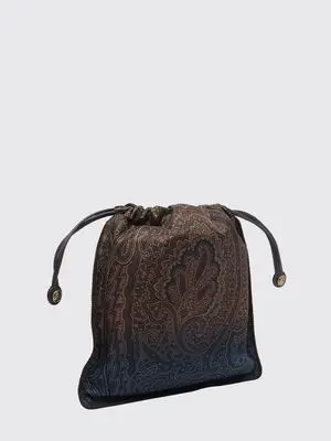 Etro Mini Nylon Bucket Bag