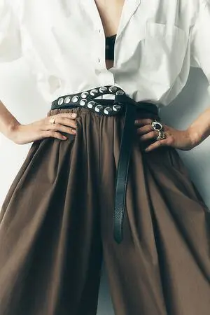 Anthropologie Barrel Trouser Pants