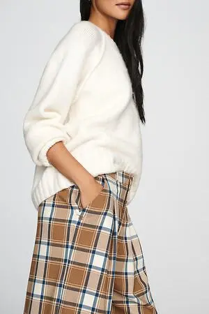 Maeve Avery Wide-leg Trousers Pants