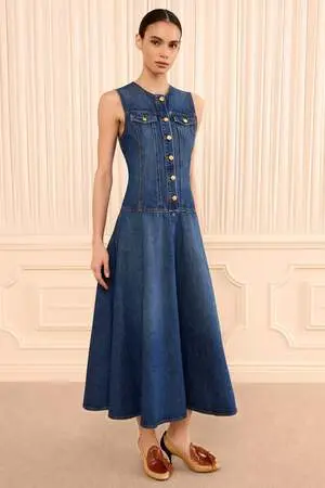 Ulla Johnson The Odella Denim Dress
