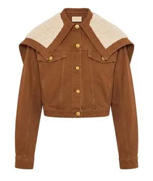 Ulla Johnson The Sybil Denim Jacket - Umber