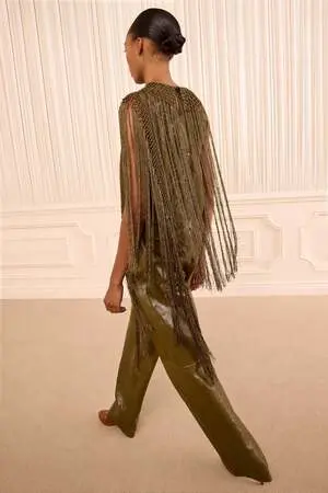 Ulla Johnson Willa Silk Fringe Top