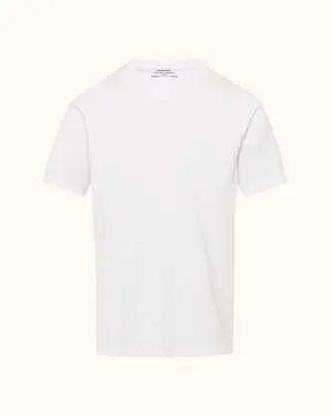 Orlebar Brown Easy Tailored Fit Cotton T Shirt In For Hotel Du Cap