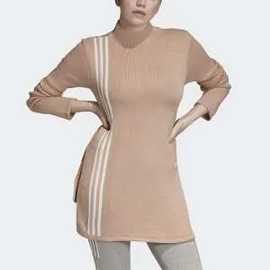 Adidas Originals Tlrd Side Forked Pullover Wool Sweater Pearl Pink