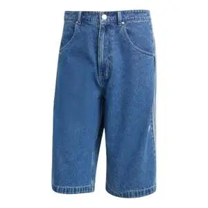 Adidas Adicolor Denim Firebird Shorts Asia Sizing - Blue