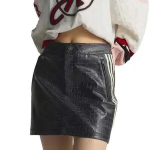 Adidas Pleather Mini Skirt