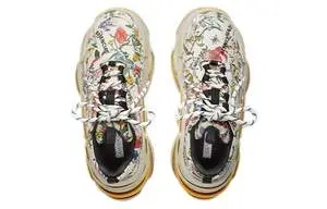 Balenciaga Gucci X The Hacker Project Triple S 'flora Print