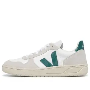 VEJA VEJA V-10 B-Mesh Lace-Up Sneakers White/beige/green