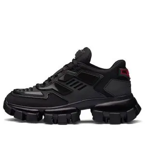 Prada Cloudbust Thunder Sneakers 'black - Black/red