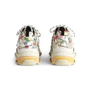 Balenciaga X Gucci Triple S Sneakers 'the Hacker Project Floral