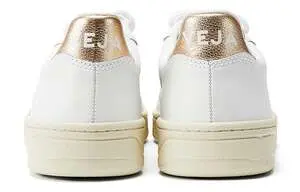 VEJA V-10 Lace-up 'white Gold - White/gold