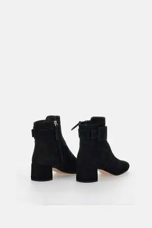 ROGER VIVIER Suede Ankle Boots - Multicolor