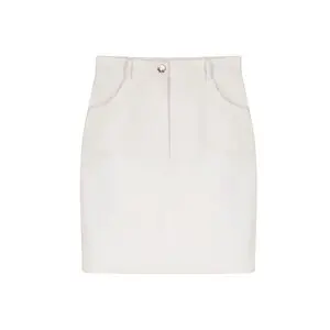 ÚCHÈ Denim Heart Skirt