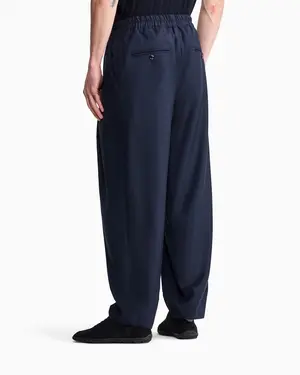 Giorgio Armani Trousers Regular Fit In Lightweight Cashmere Twill