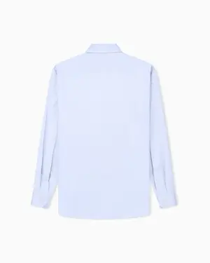 Giorgio Armani Regular-fit Shirt In Cotton Twill