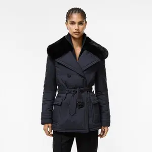 Burberry Hertford Trench Jacket - Navy