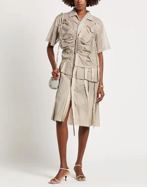 MAISON MARGIELA Midi Dress Size Polyester, Viscose