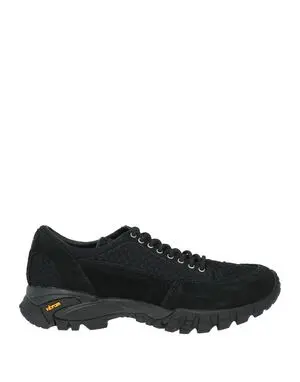 SLOWEAR Leather & Textile Sneakers