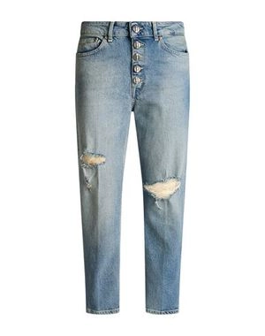 DONDUP Jeans Size Cotton, Lyocell, Elastane - Blue