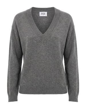 Alpha Studio Sweater Size Cashmere - Grey