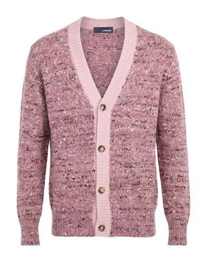 LARDINI Cardigan Antique Rose Size Wool, Alpaca Wool, Silk - Pink