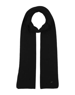 KAOS Man Scarf Grey Size - Viscose, Polyamide, Wool, Cashmere Black