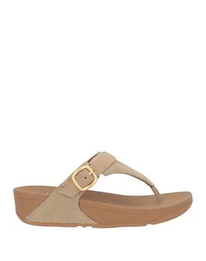 Fitflop Thong Sandal Size Leather - Beige